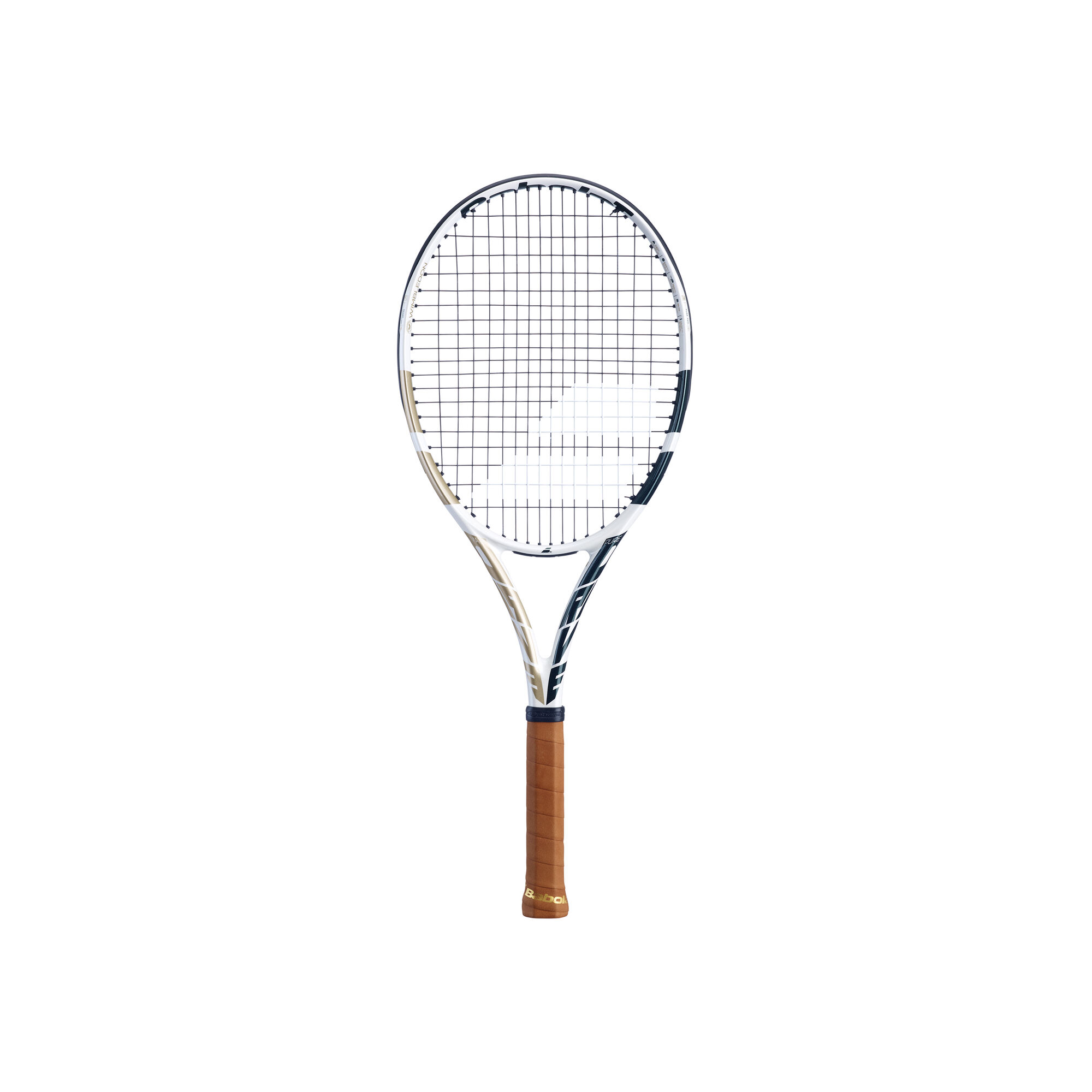 Buy Babolat Mini Racket Pure Drive Wimbledon Cadeau Wit, Goud online ...